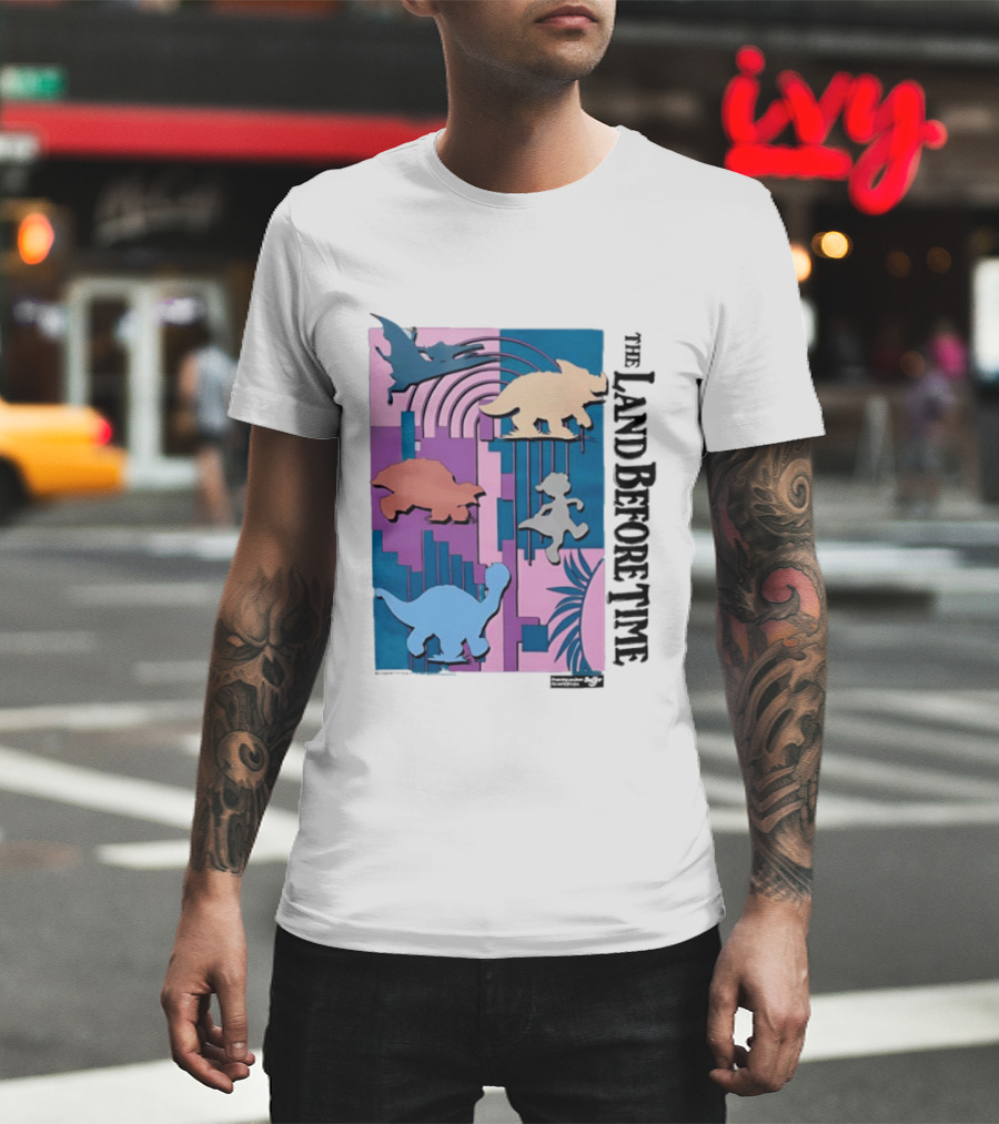 The Land Before Time Littlefoot Cera Petrie Ducky Spike T-Shirt