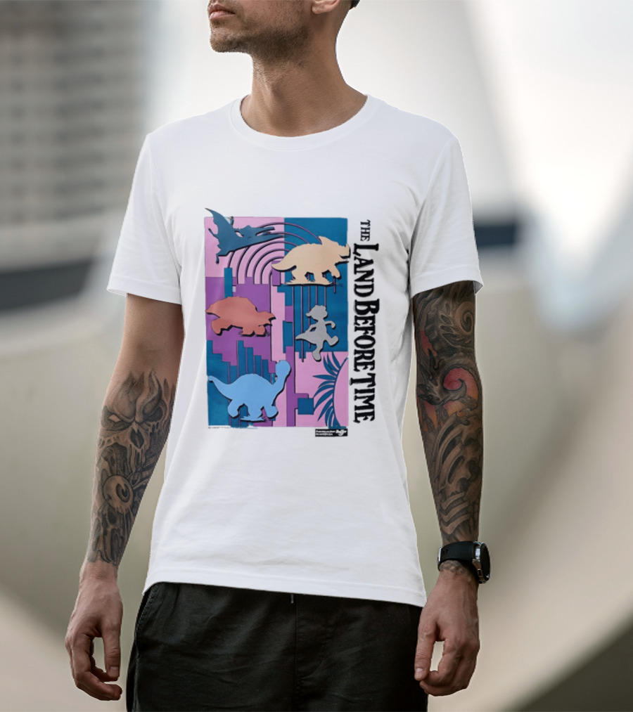 The Land Before Time Littlefoot Cera Petrie Ducky Spike T-Shirt