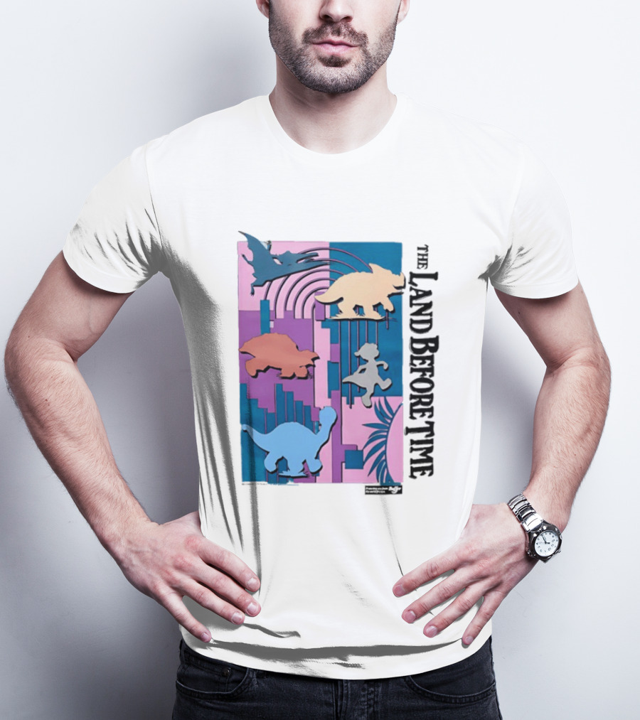 The Land Before Time Littlefoot Cera Petrie Ducky Spike T-Shirt