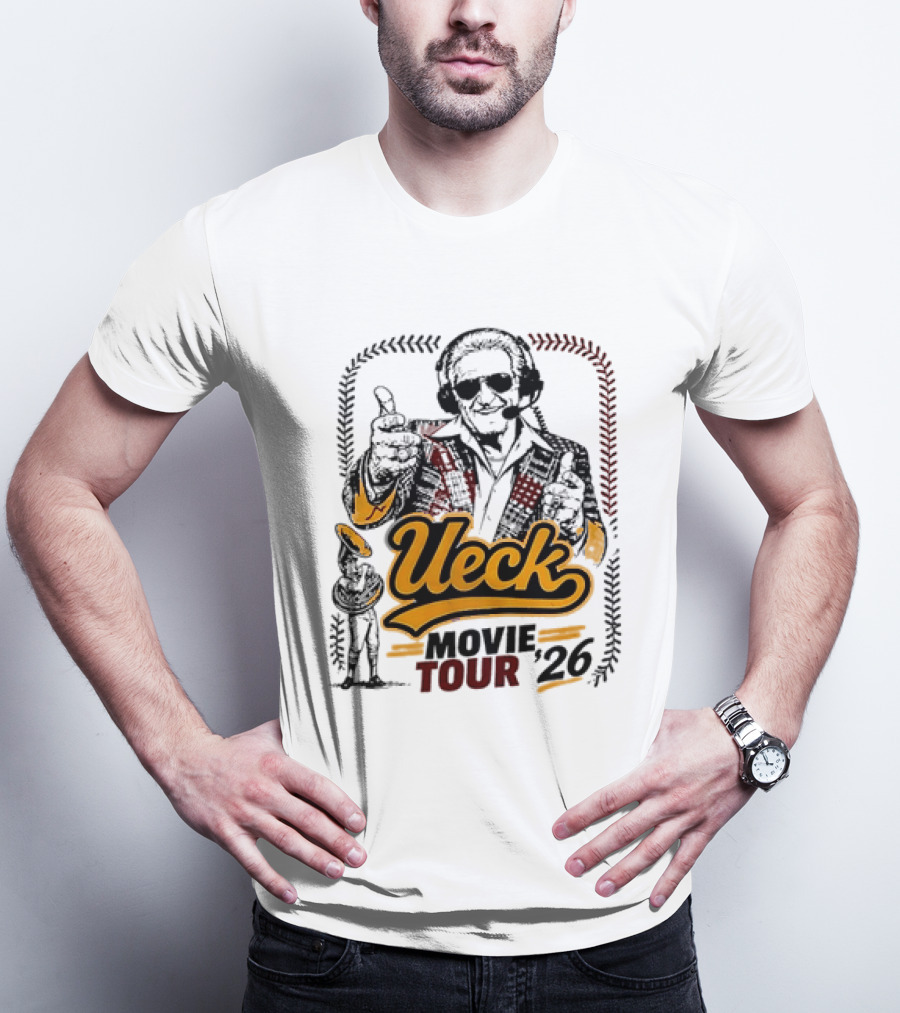 Ueck Movie Tour 26 Bob Uecker Baseball Legend Thumb Up T-Shirt