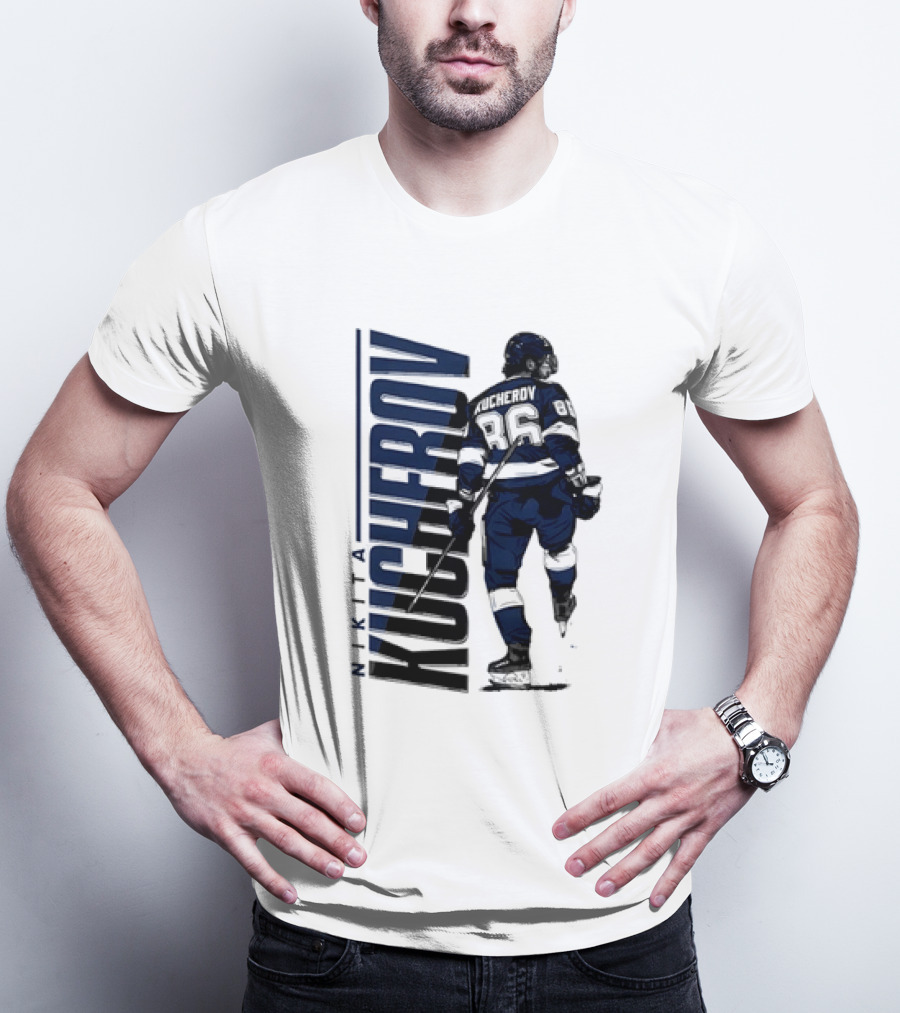 Nikita Kucherov Tampa Bay Lightning NHL Player Skating Number 86 T-Shirt