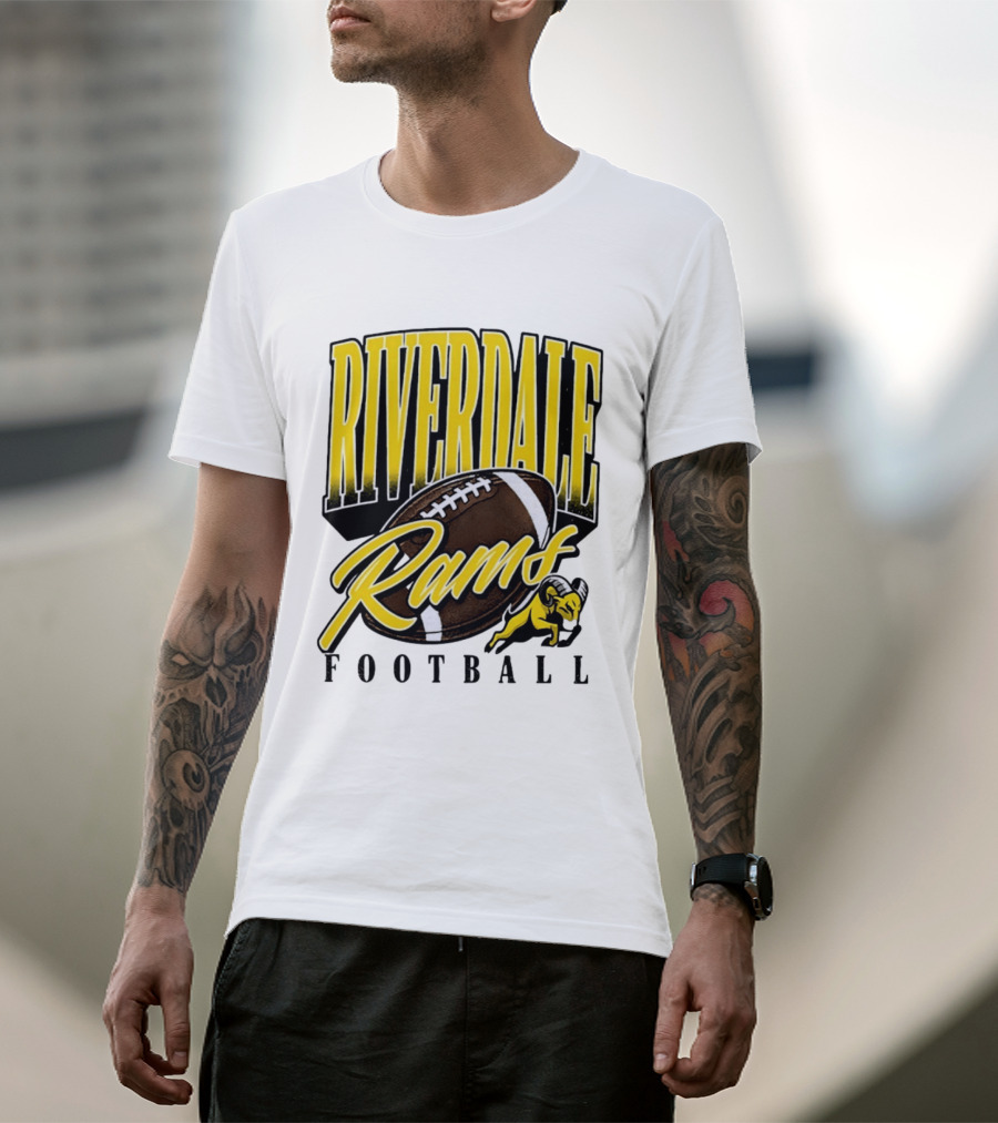 Riverdale Rams Football Varsity Sports Team T-Shirt