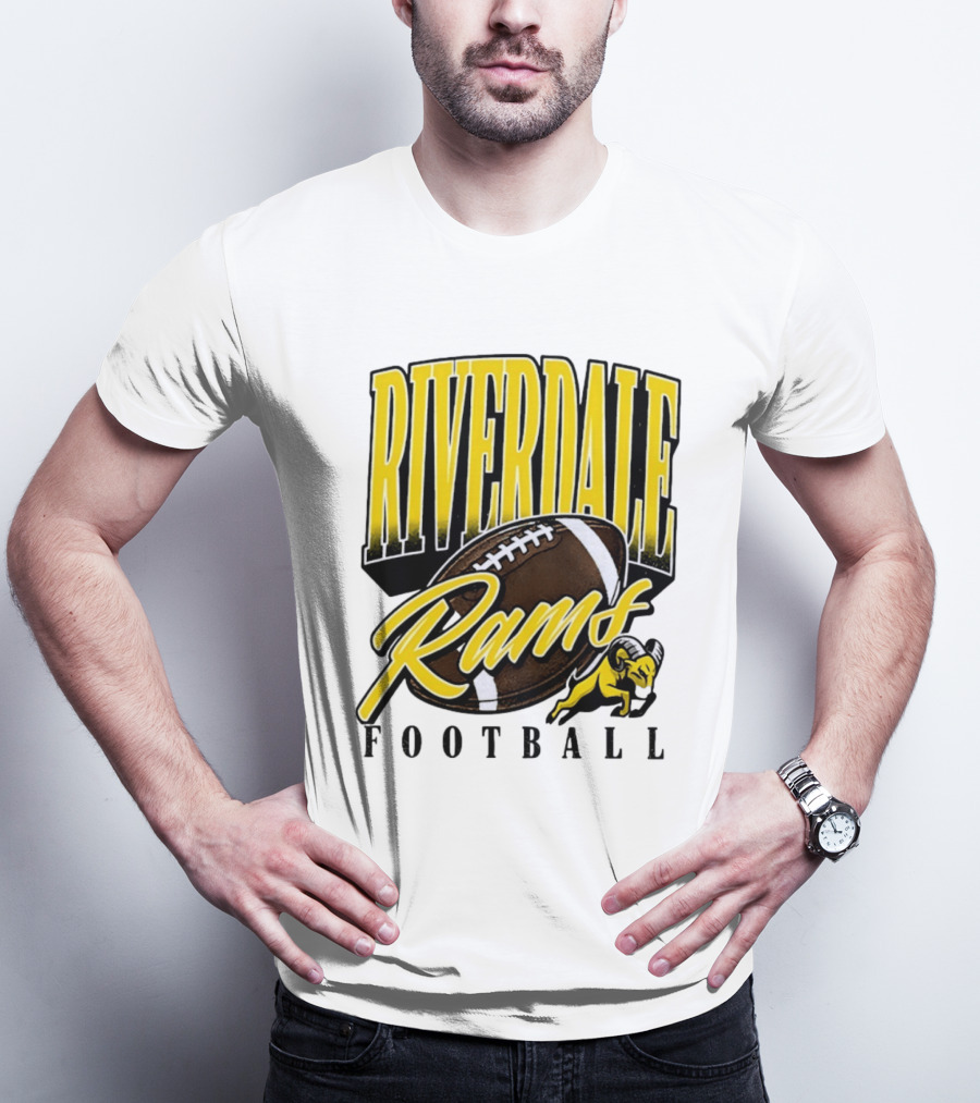 Riverdale Rams Football Varsity Sports Team T-Shirt