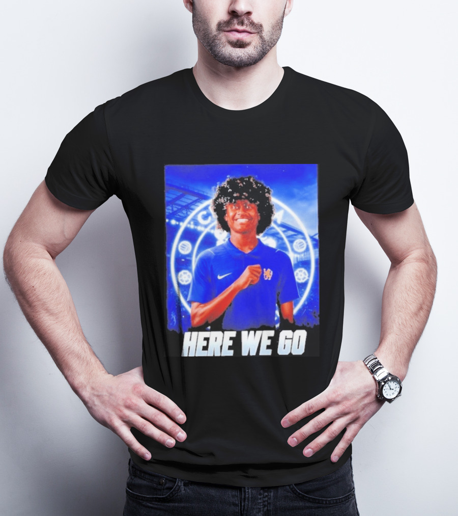 Benji Flowers Chelsea Football Here We Go T-Shirt