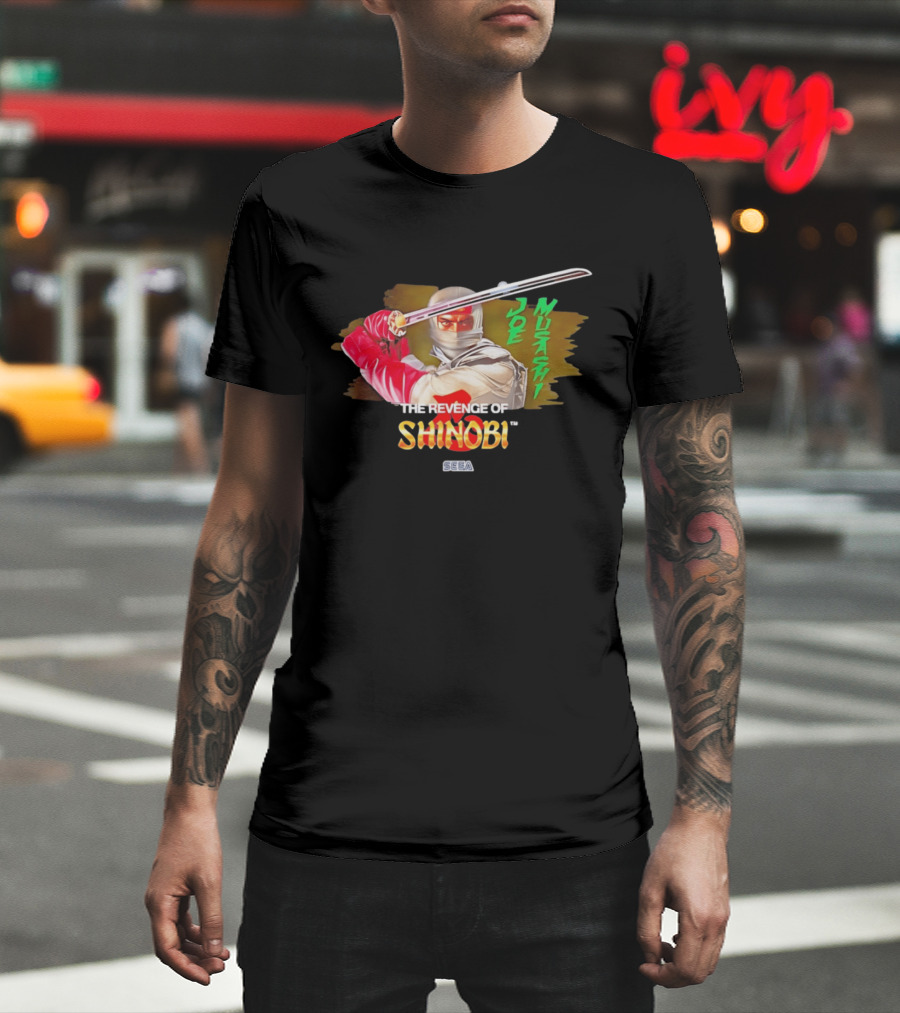 Joe Musashi The Revenge Of Shinobi SEGA T-Shirt