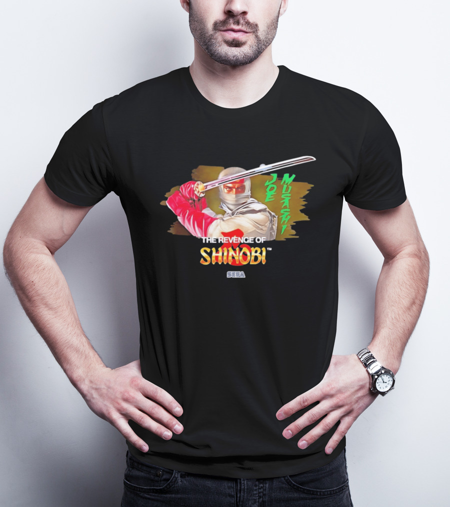 Joe Musashi The Revenge Of Shinobi SEGA T-Shirt