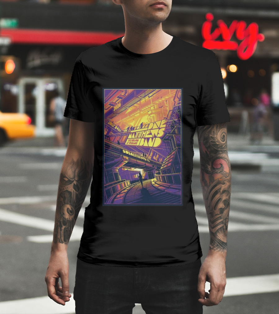 Dave Matthews Band Burgettstown Pennsylvania July 24 2026 The Pavilion At Star Lake T-Shirt