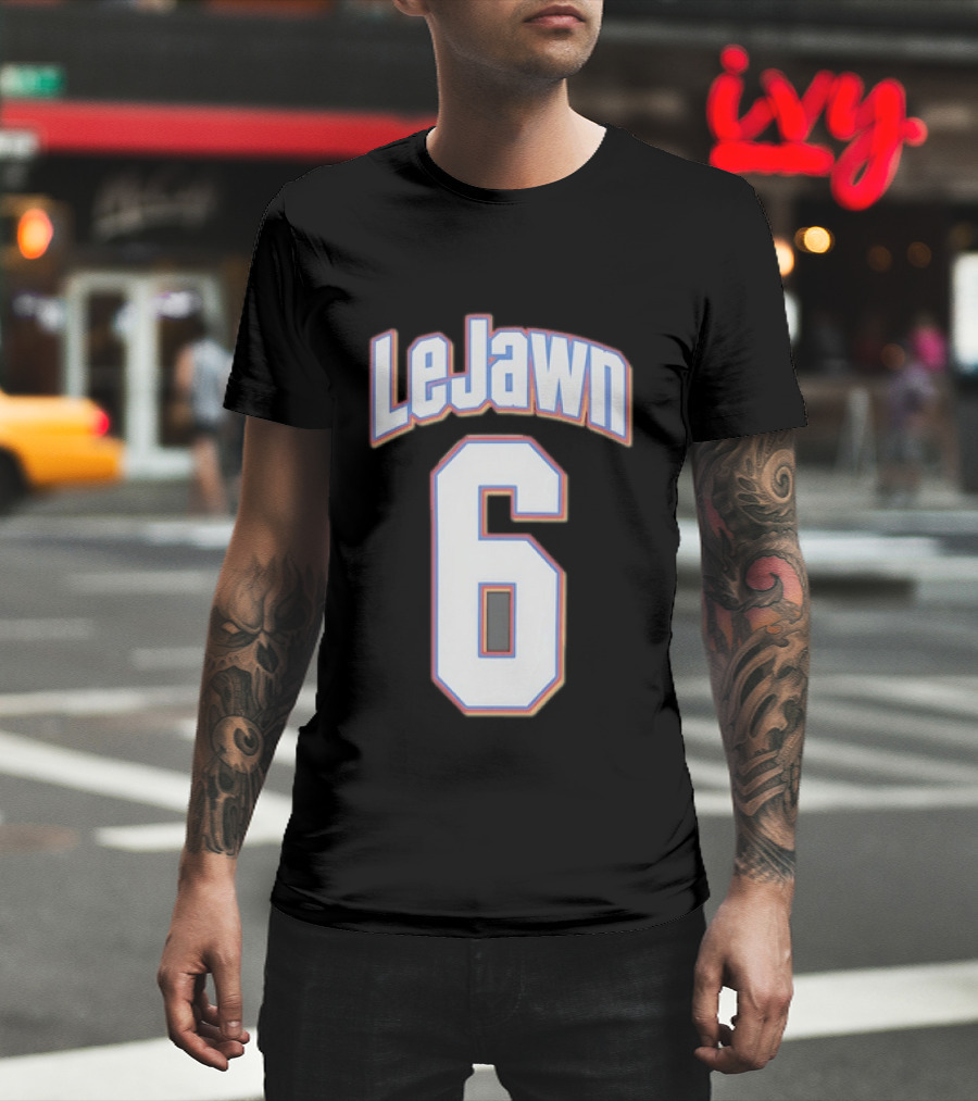 LeJawn 6 Number Jersey Tribute To LeBron James T-Shirt