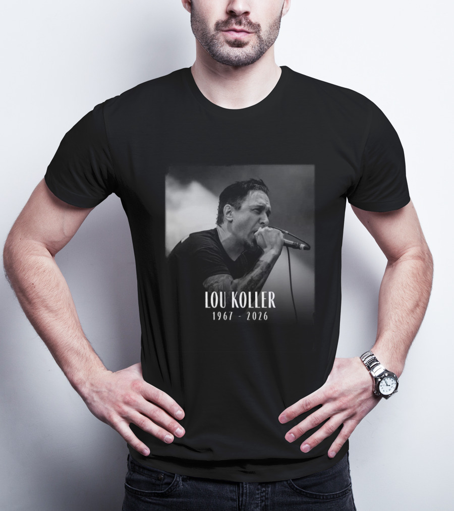 Lou Koller 1967 2026 Vocal Microphone Performance T-Shirt