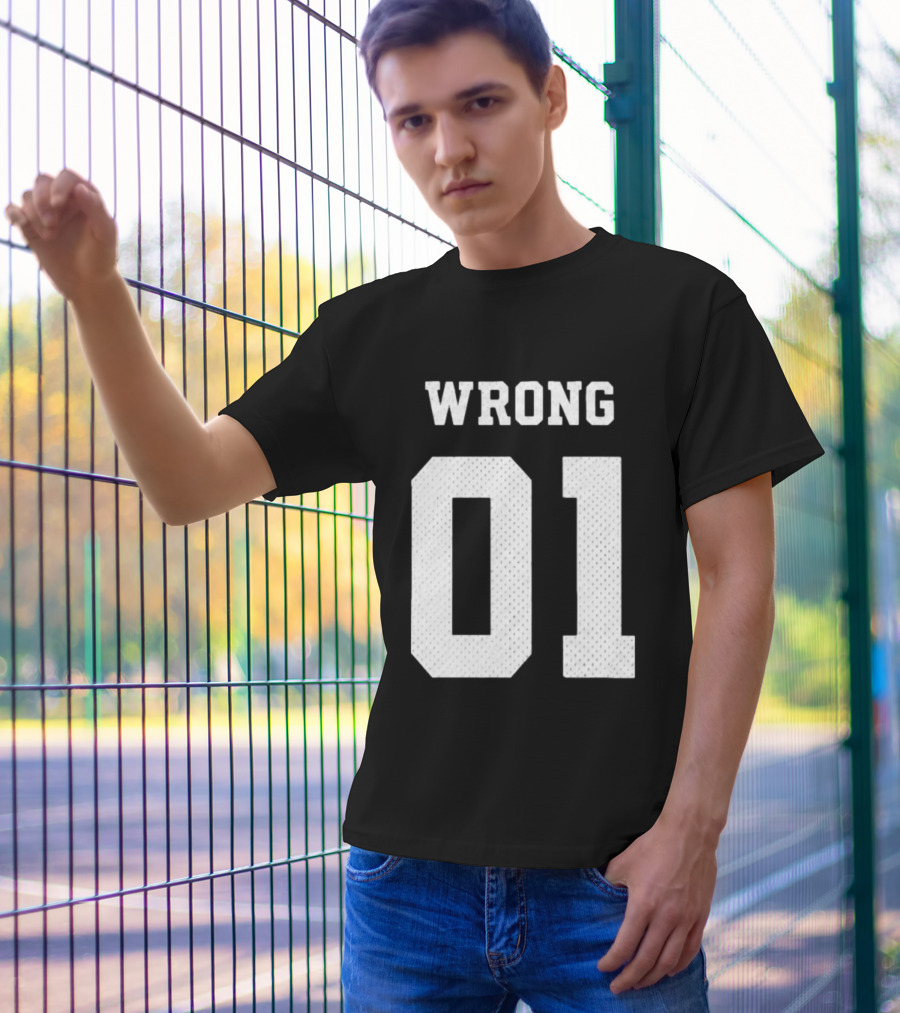 Gideonal Store Wrong 01 Jersey T-Shirt