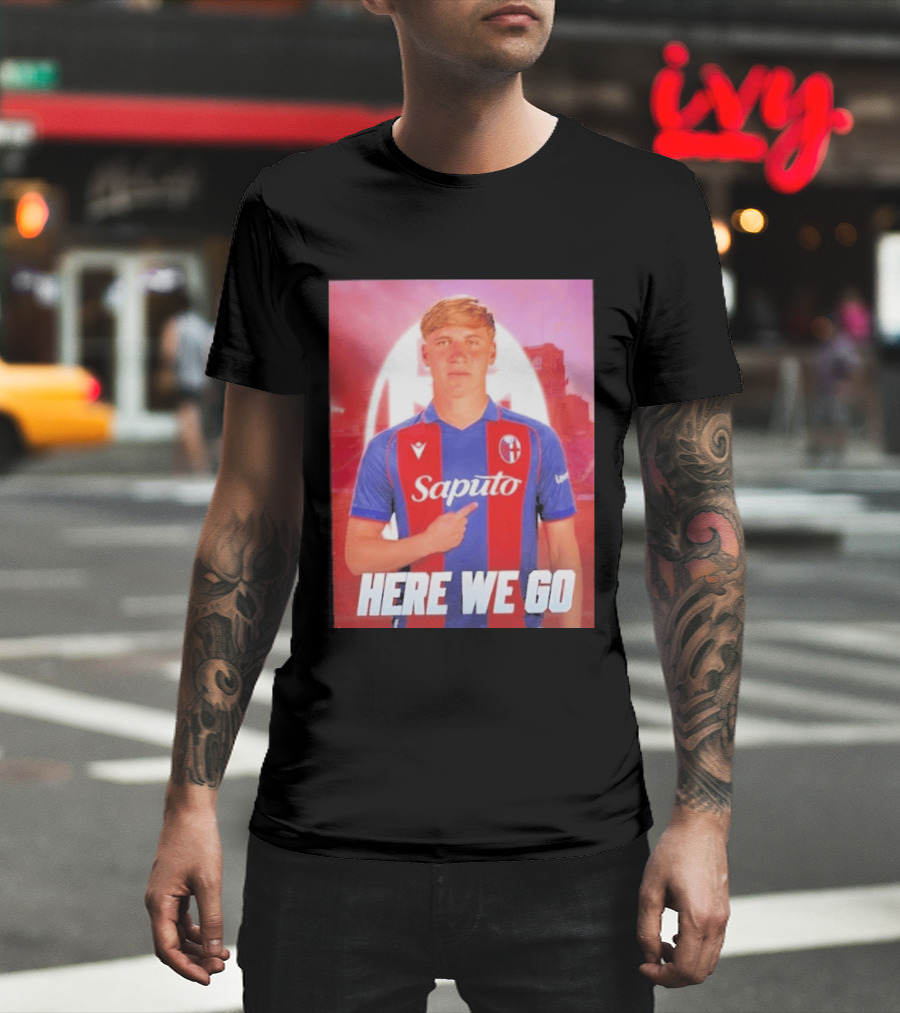 Mikel Amondarain Saputo Bologna FC Here We Go T-Shirt