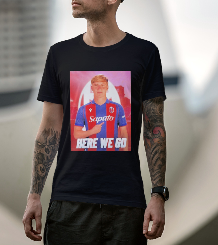 Mikel Amondarain Saputo Bologna FC Here We Go T-Shirt