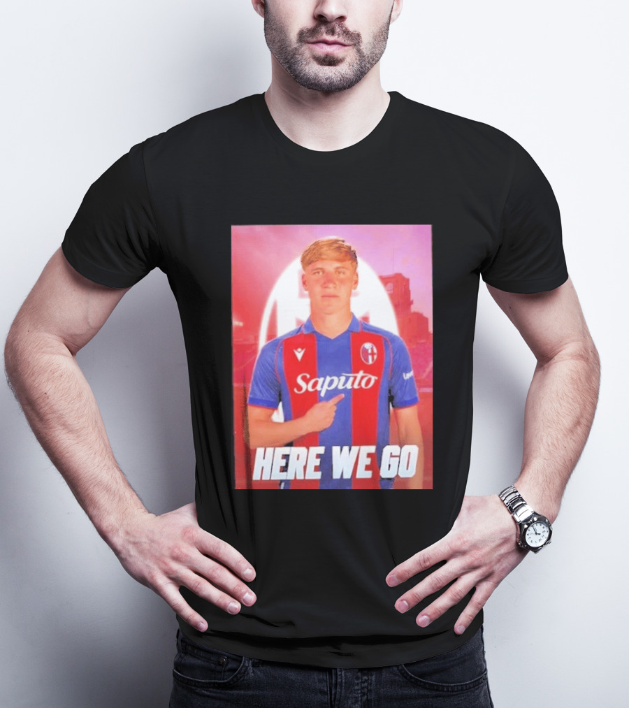 Mikel Amondarain Saputo Bologna FC Here We Go T-Shirt