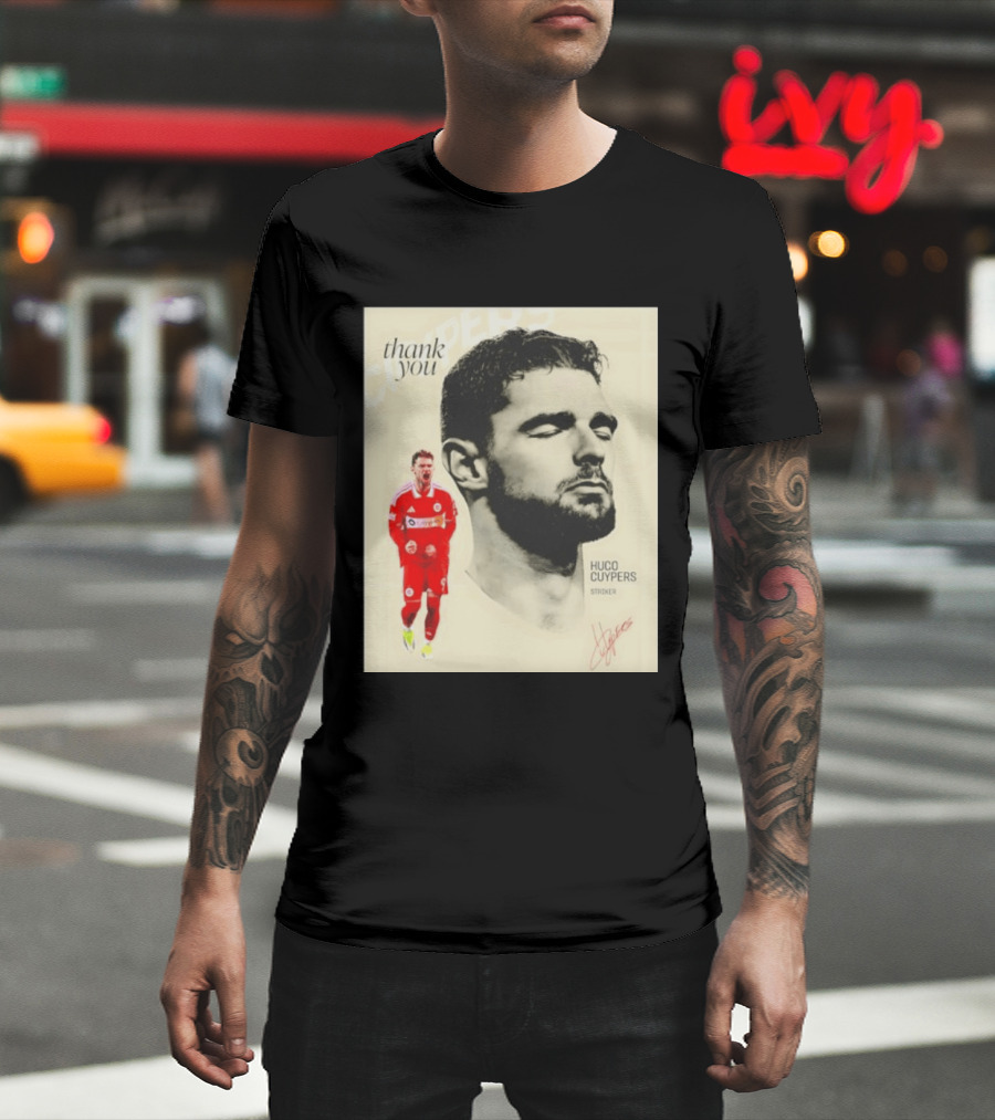 Hugo Cuypers Striker Thank You Chicago Fire FC T-Shirt