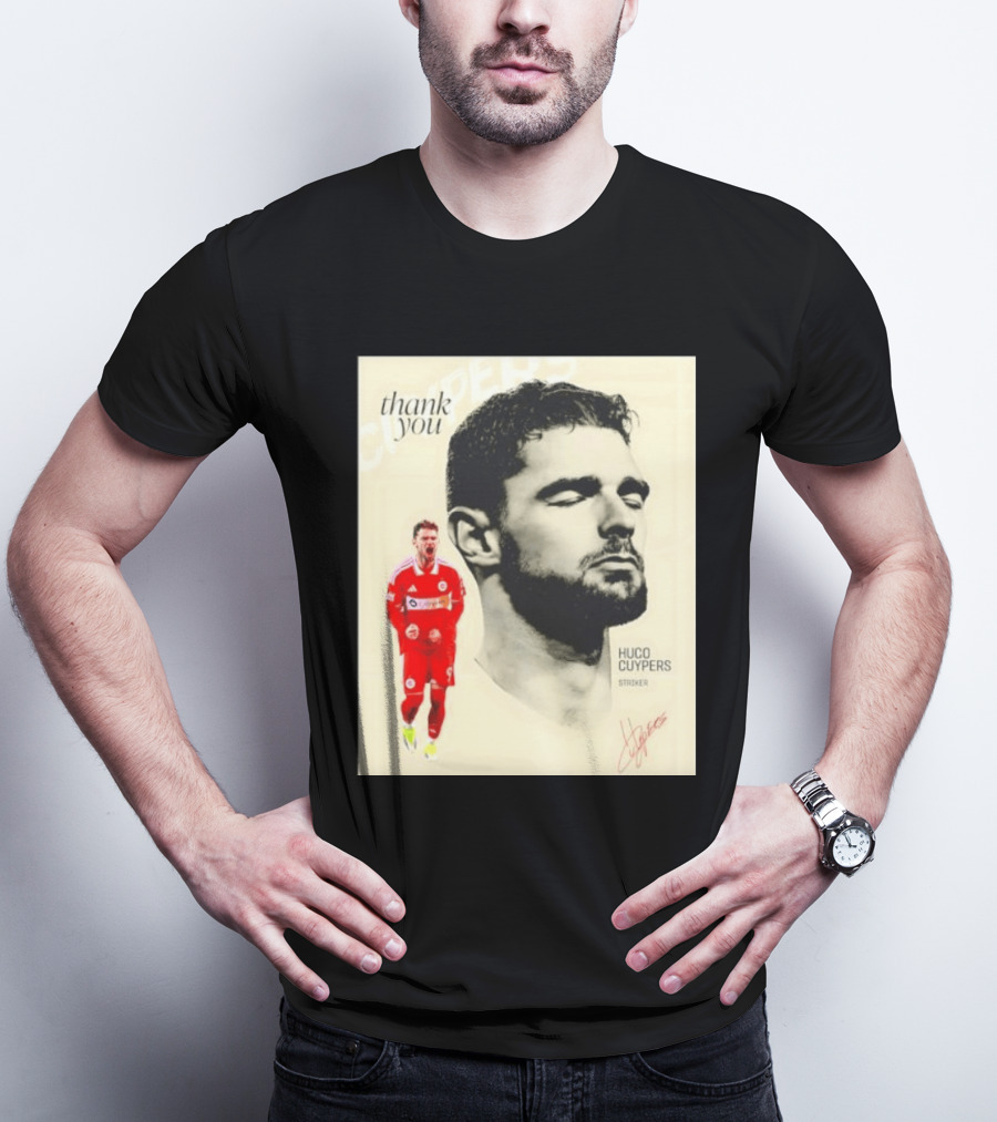 Hugo Cuypers Striker Thank You Chicago Fire FC T-Shirt