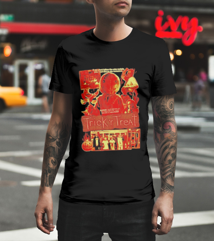 Trick 'r Treat Samhain Halloween Iconic Horror T-Shirt