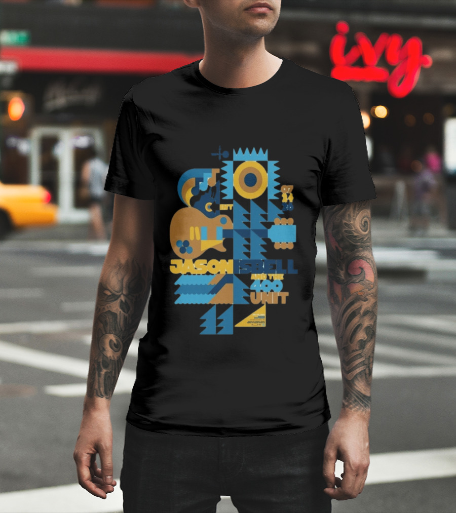 Jason Isbell And The 400 Unit At Kresge Auditorium Interlochen MI July 24 2026 T-Shirt