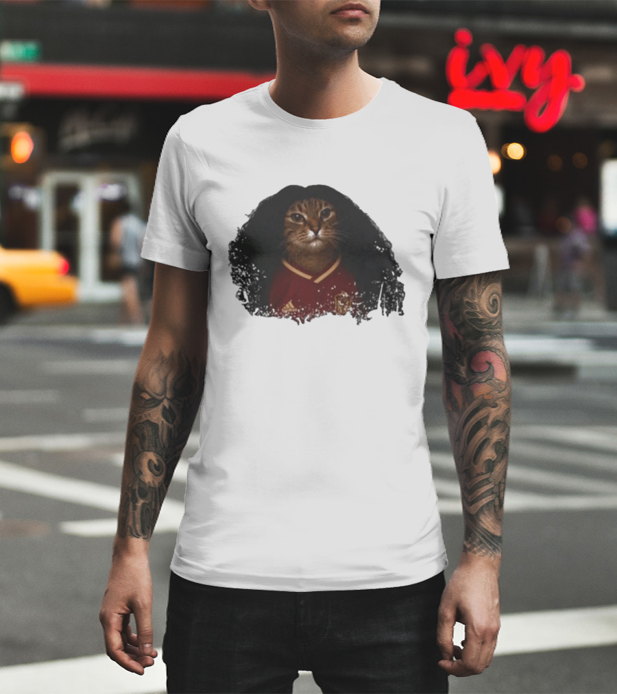 Caturella 24 Cat With Hair In Spain Soccer Jersey T-Shirt