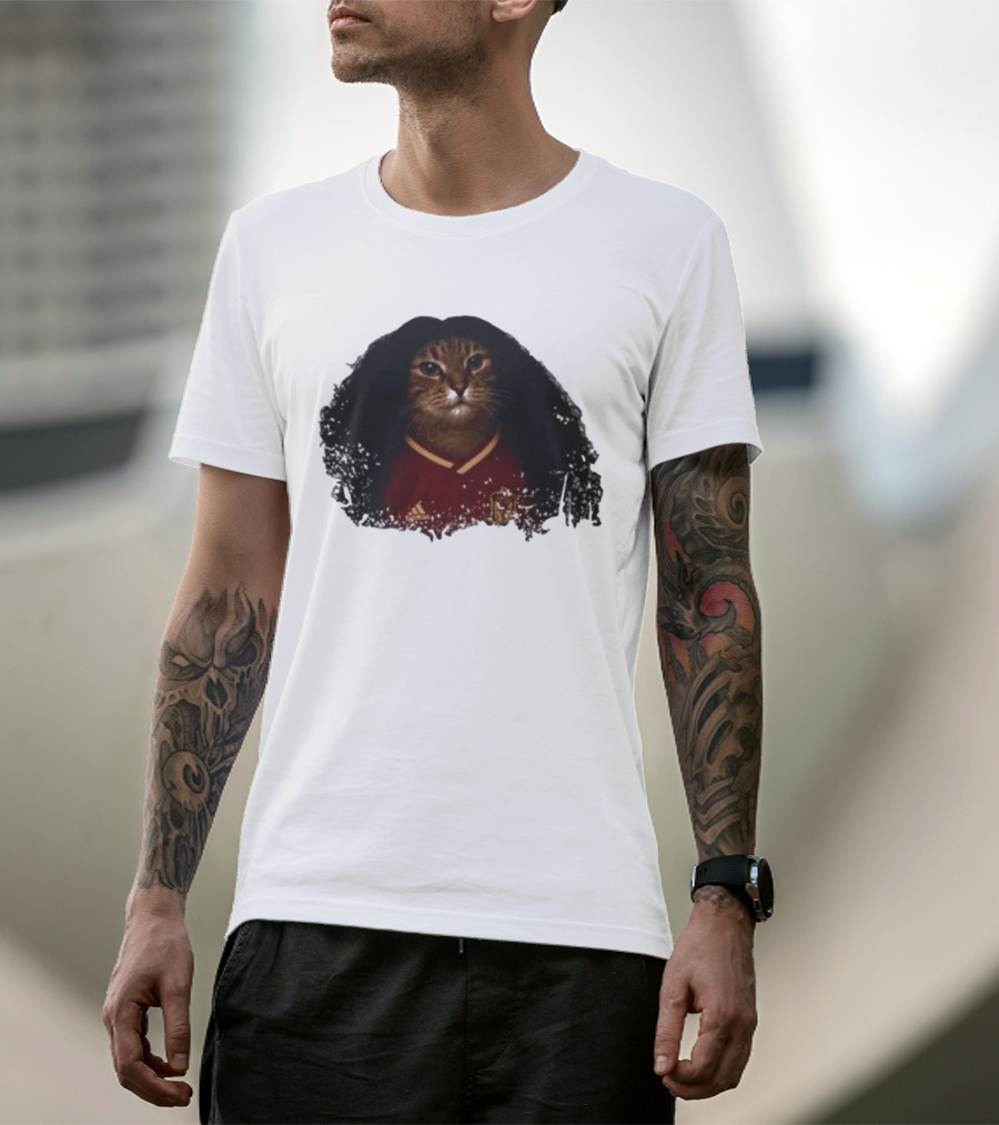 Caturella 24 Cat With Hair In Spain Soccer Jersey T-Shirt
