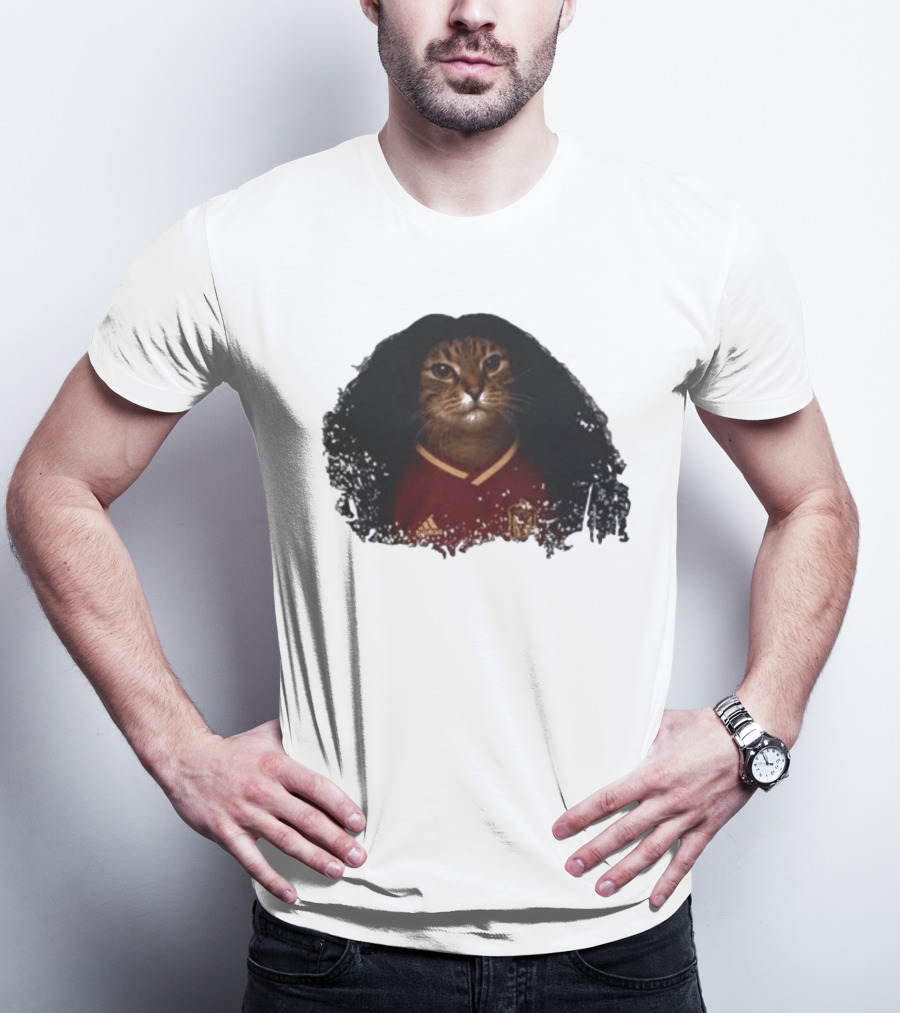 Caturella 24 Cat With Hair In Spain Soccer Jersey T-Shirt