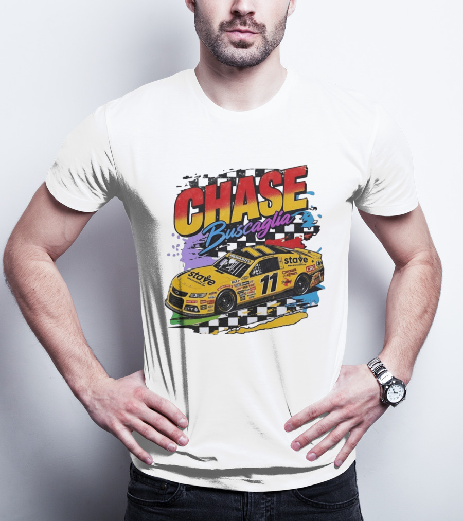 Chase Buscaglia Stave Racing Car 11 Bootleg T-Shirt