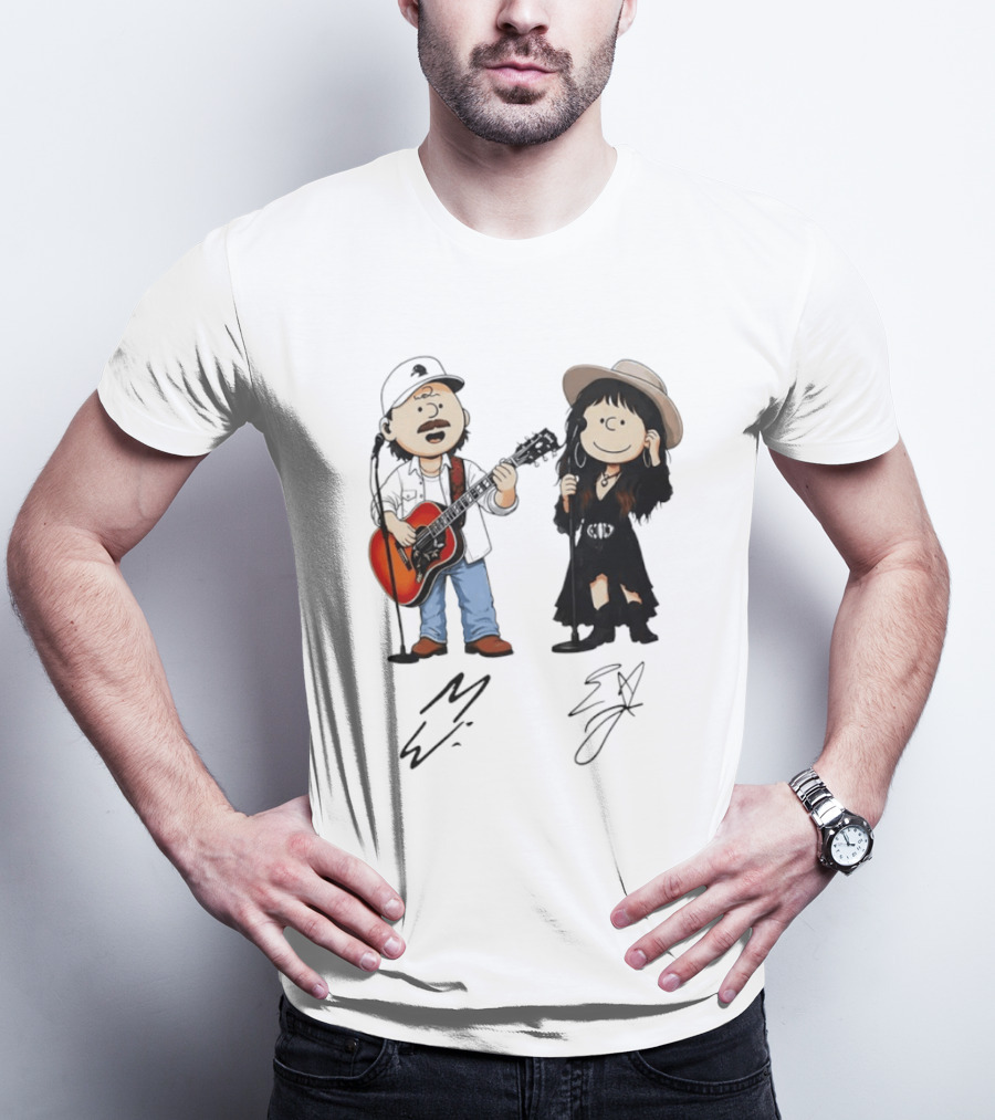 Morgan Wallen Lainey Wilson Peanuts Guitar Country Music T-Shirt