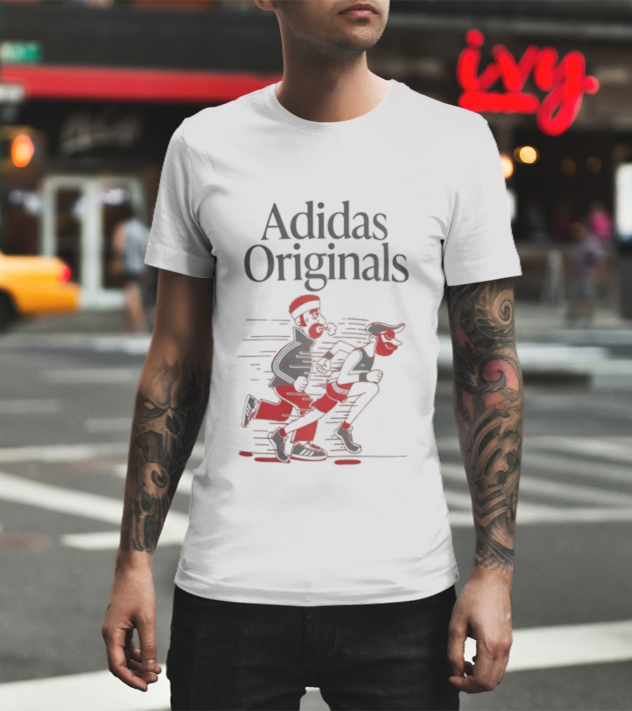 Adidas Originals Running Cartoon Jogging T-Shirt