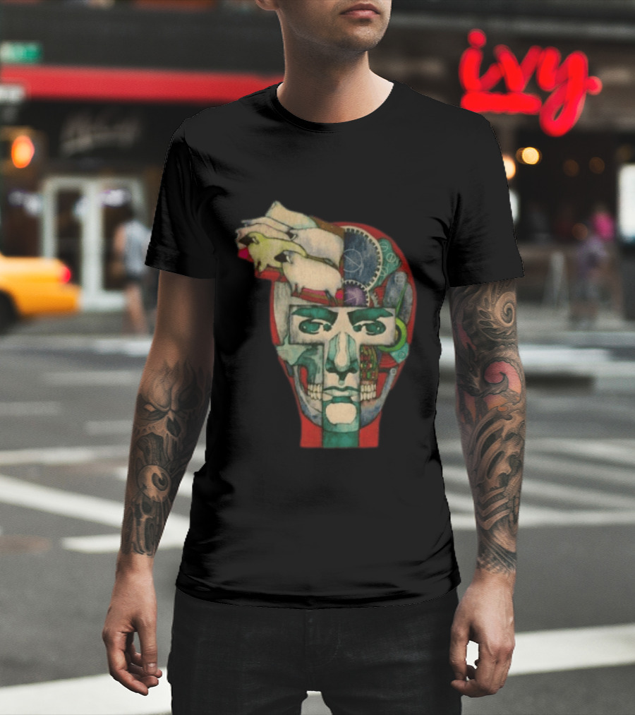 Andafterthat Store The Blade Runner Source Vtg Black Sheep Head Gears T-Shirt