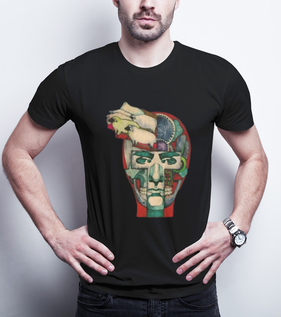 Andafterthat Store The Blade Runner Source Vtg Black Sheep Head Gears T-Shirt