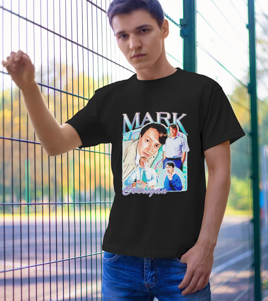 Mark Corrigan Peep Show Character Collage T-Shirt