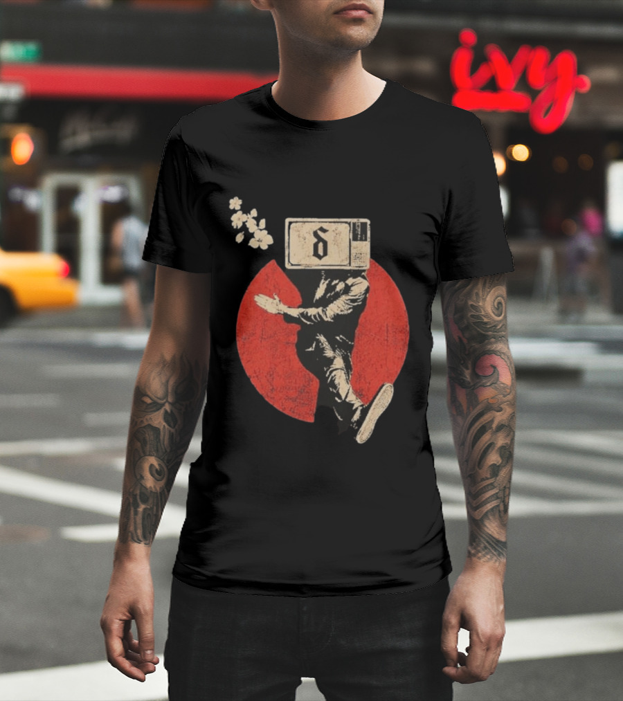 Shinedown Dance Kid Dance Act II 2026 Tour Television Head T-Shirt