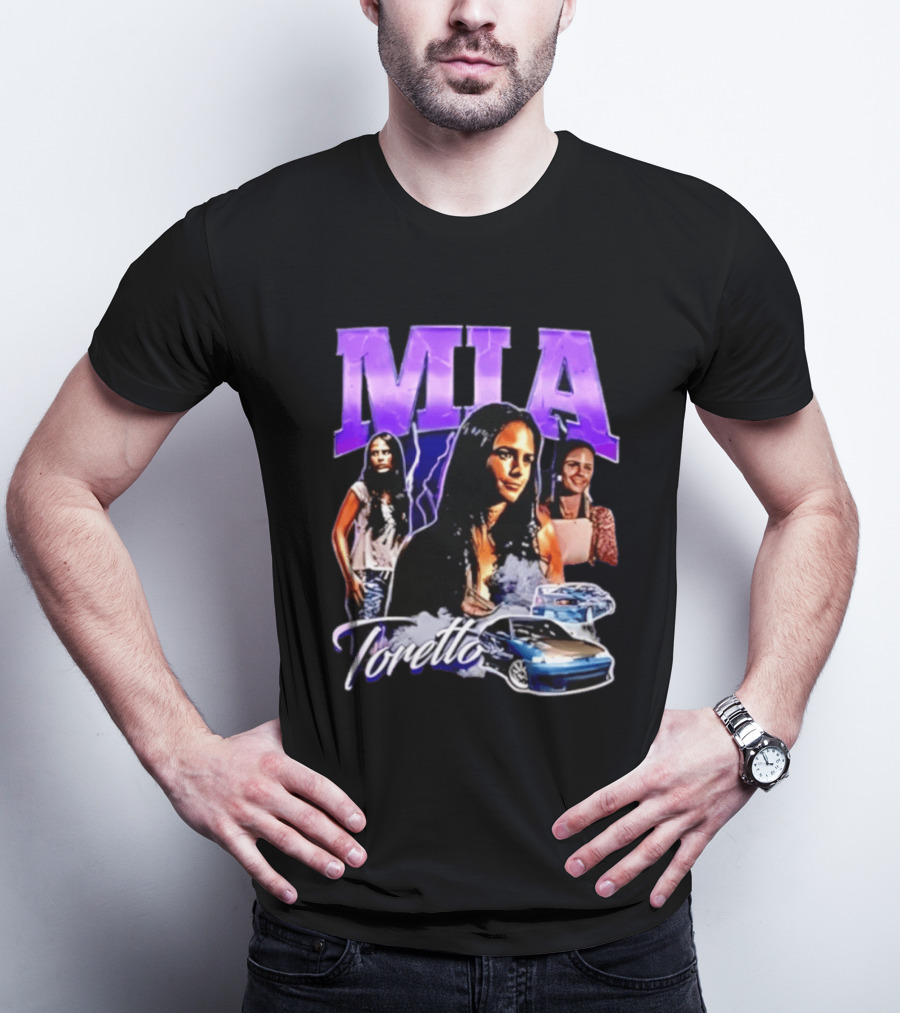 Mia Toretto Fast And Furious Movie Character Car Scene T-Shirt