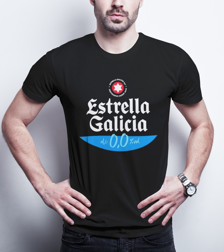 Estrella Galicia 0.0% Alc Alcohol Free T-Shirt