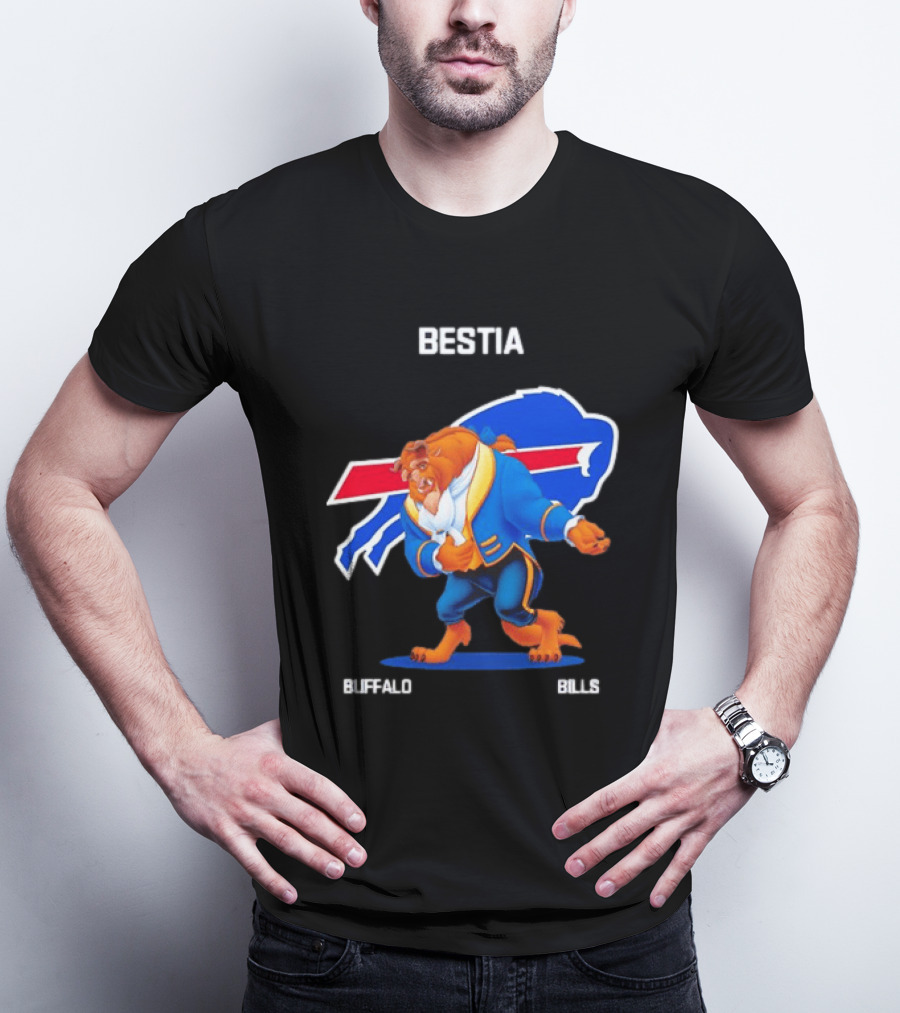 Buffalo Bills Beastia Cartoon T-Shirt