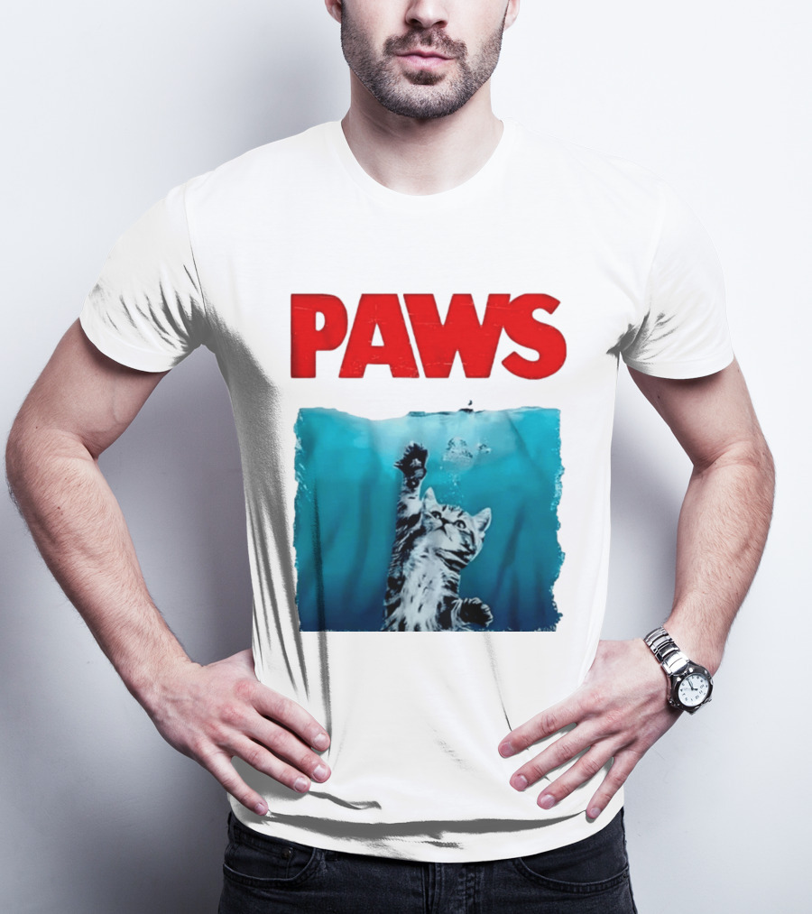 PAWS Cat Kitten Jaws T-Shirt