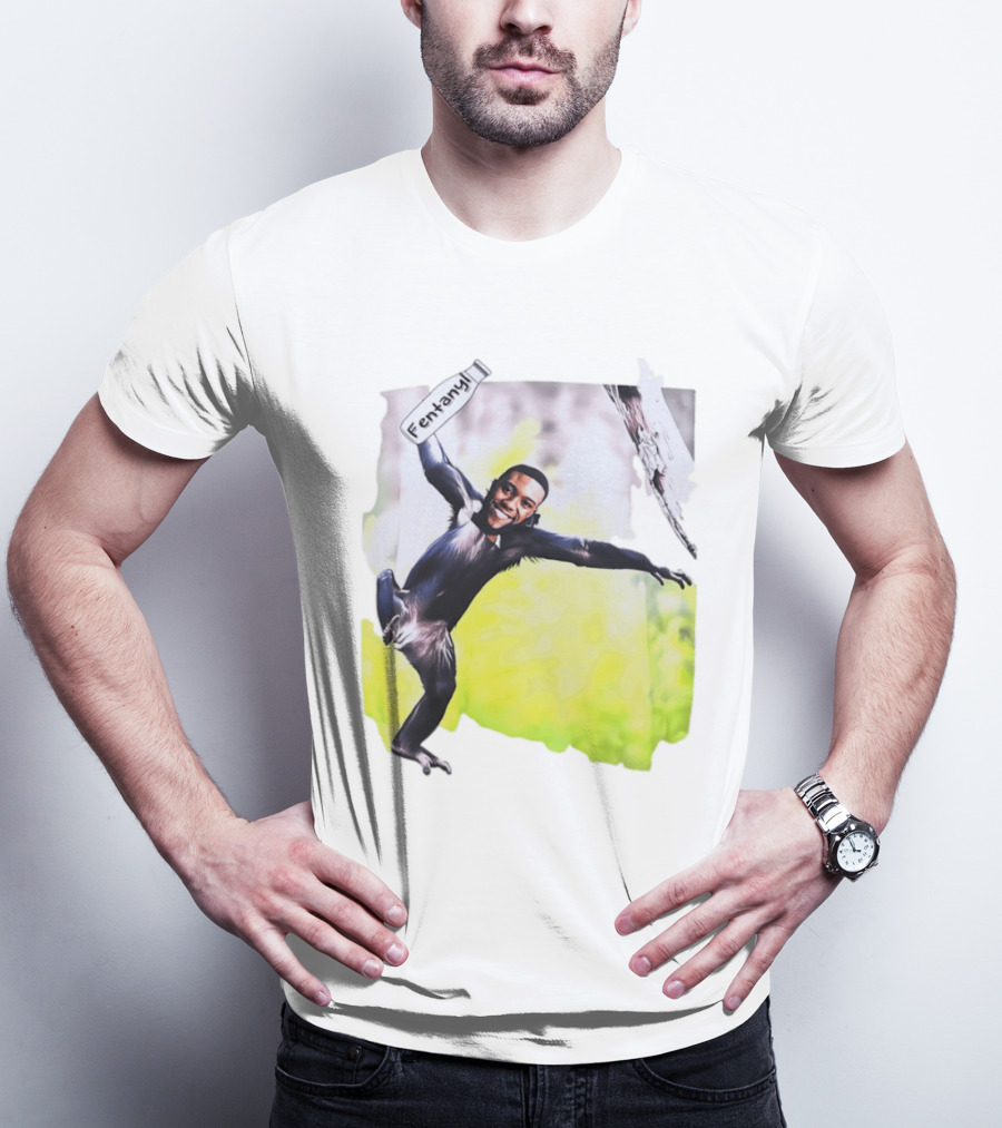 Chadwick Boseman Fentanyl Monkey T-Shirt
