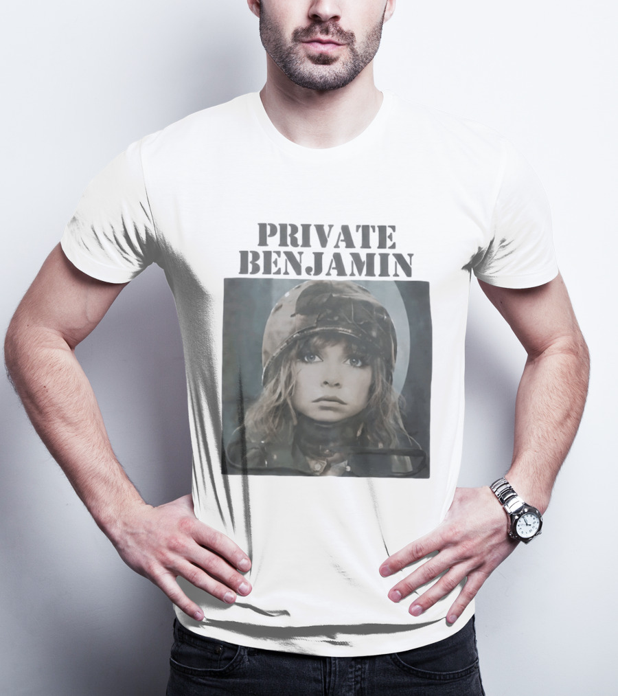 Private Benjamin Goldie Hawn 1980s Movie Iconic Military T-Shirt