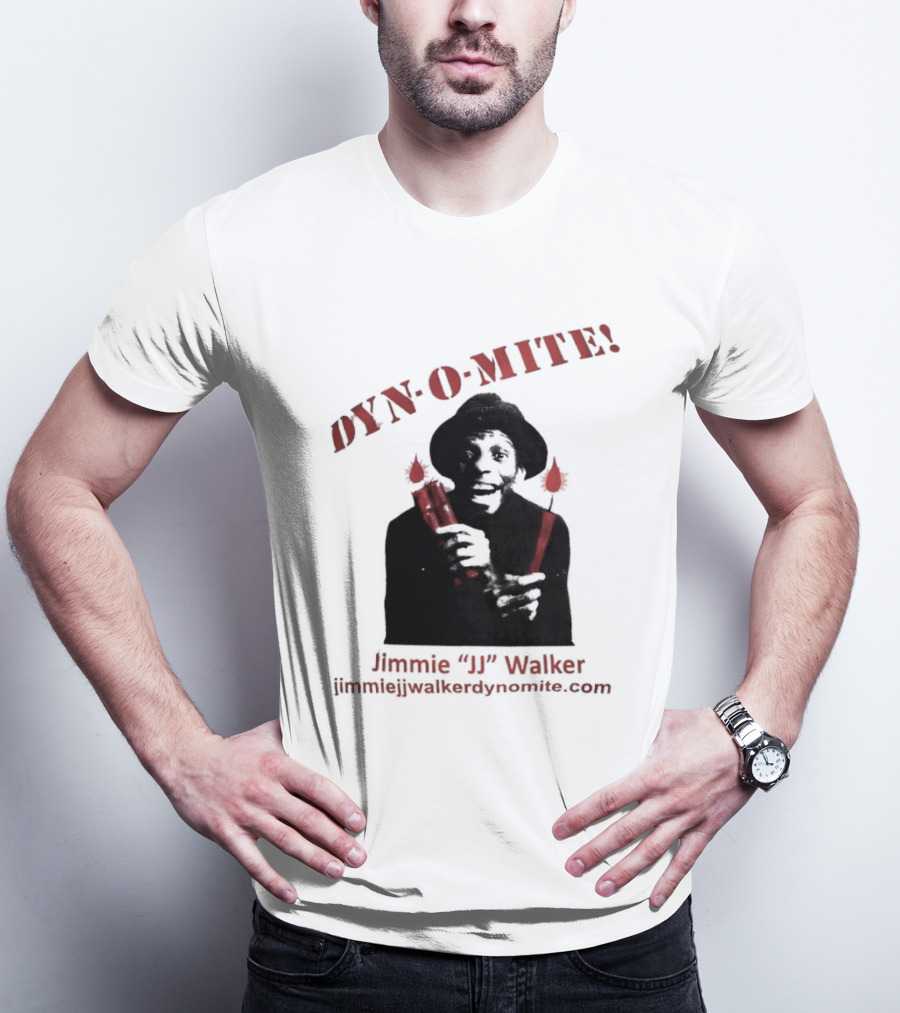 Jimmie JJ Walker Dyn O Mite Good Times 70s TV Retro Fan Collectible T-Shirt