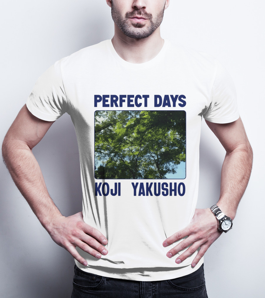 Perfect Days Koji Yakusho Forest Scene T-Shirt