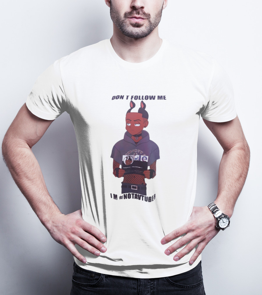 OnlyJesse Don't Follow Me Property Of OnlyJesse NotAVtuber Vtuber T-Shirt