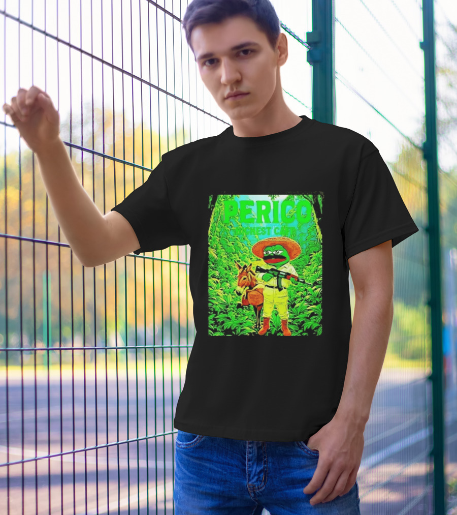 Perico Highest Caff Jungle Donkey Explorer T-Shirt