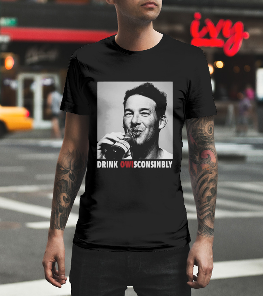 Tony Romo Drink OWIsconsinbly High Life T-Shirt