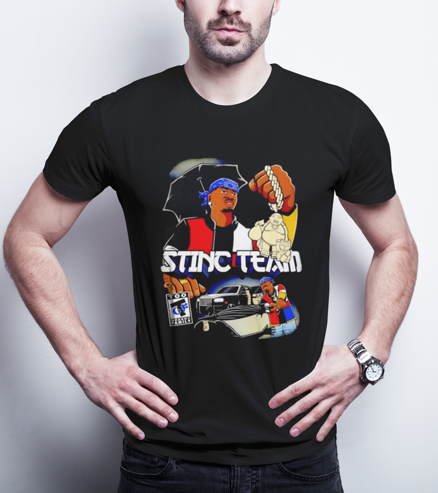 Stinc Team Too Greedy Family Urban Streetwear T-Shirt