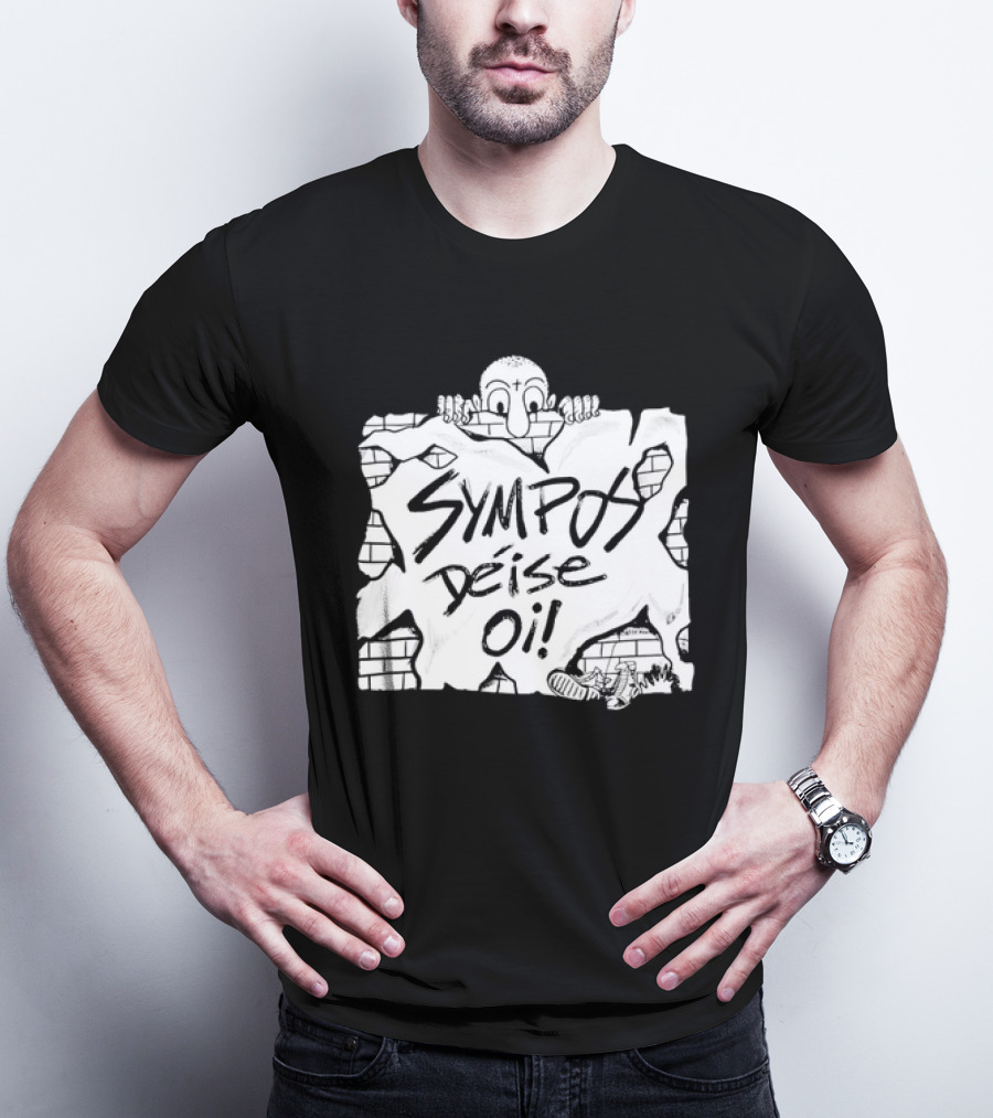 Sympos Deise Oi Skinhead Brick Wall Punk T-Shirt