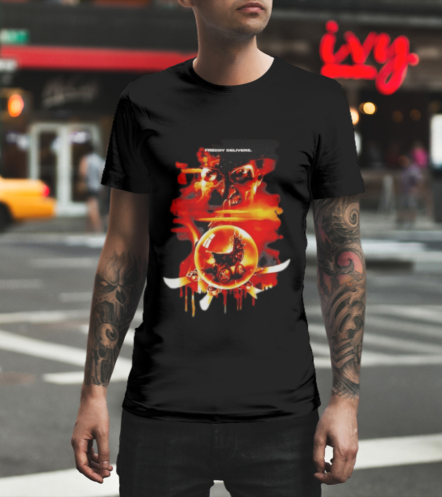 Freddy Krueger A Nightmare On Elm Street The Dream Child Freddy Delivers T-Shirt