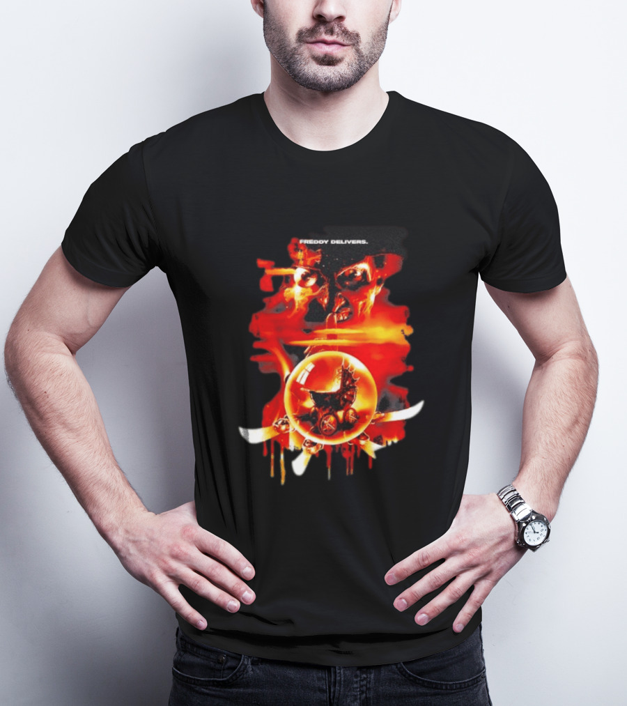 Freddy Krueger A Nightmare On Elm Street The Dream Child Freddy Delivers T-Shirt