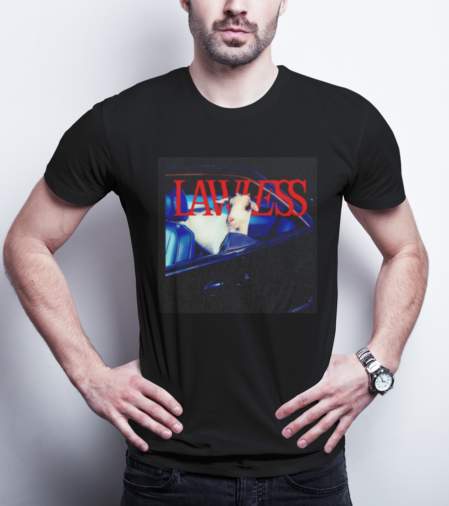 LAWLESS Goat In Car SB Driving T-Shirt