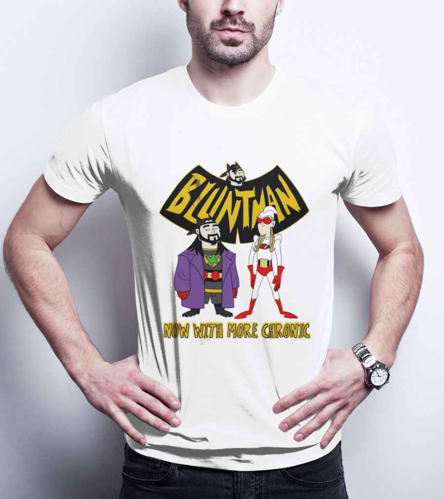 BLUNTMAN Now With More Chronic Jay And Silent Bob T-Shirt
