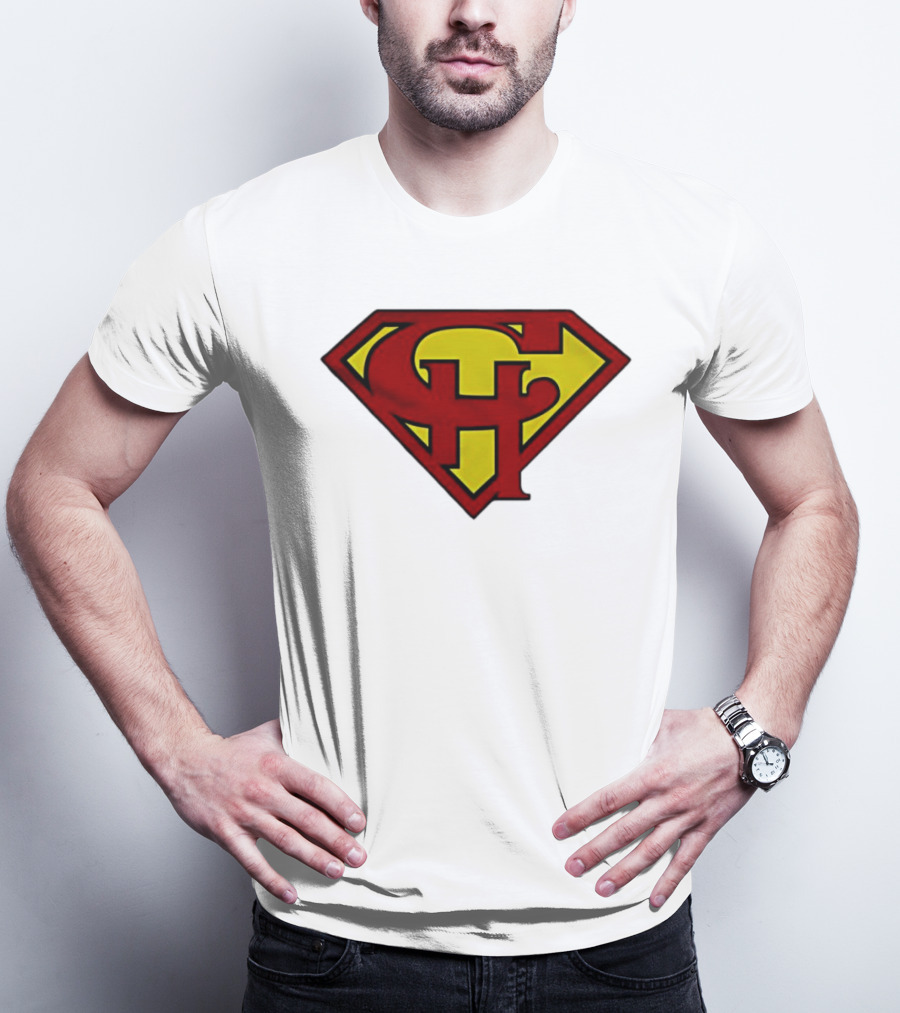 Superman Symbol CH Clark Kent Super Hero T-Shirt