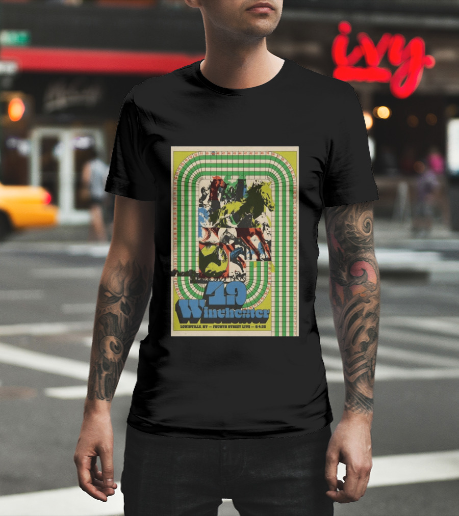 49 Winchester Louisville KY Fourth Street Live September 4th 2026 Horse Racing T-Shirt
